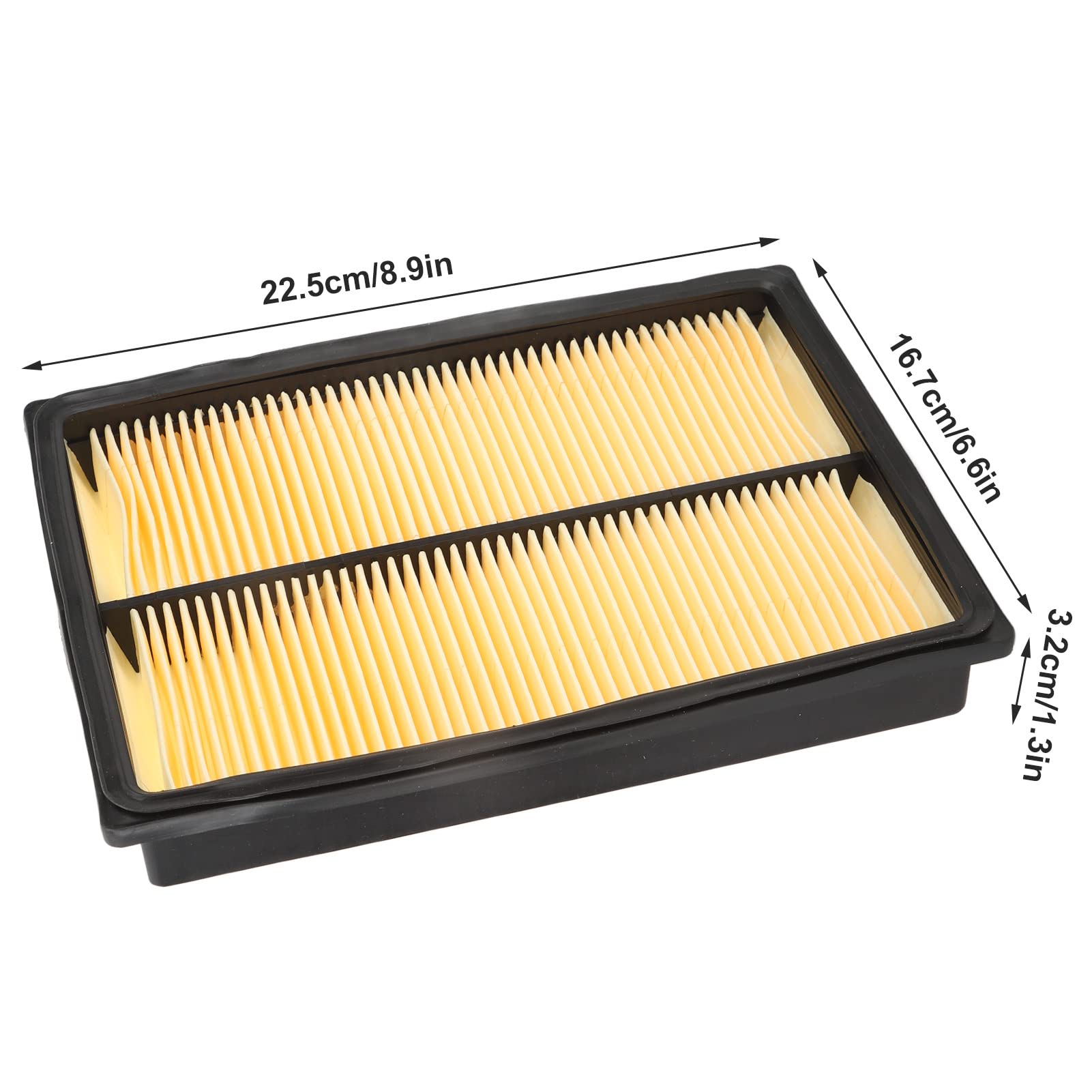 Air Filter Air Filter Replacement Engine Air Filter High Accuracy Replacement Engine Air Filter for GX610 GX620 GX670 18HP 20HP 24HP