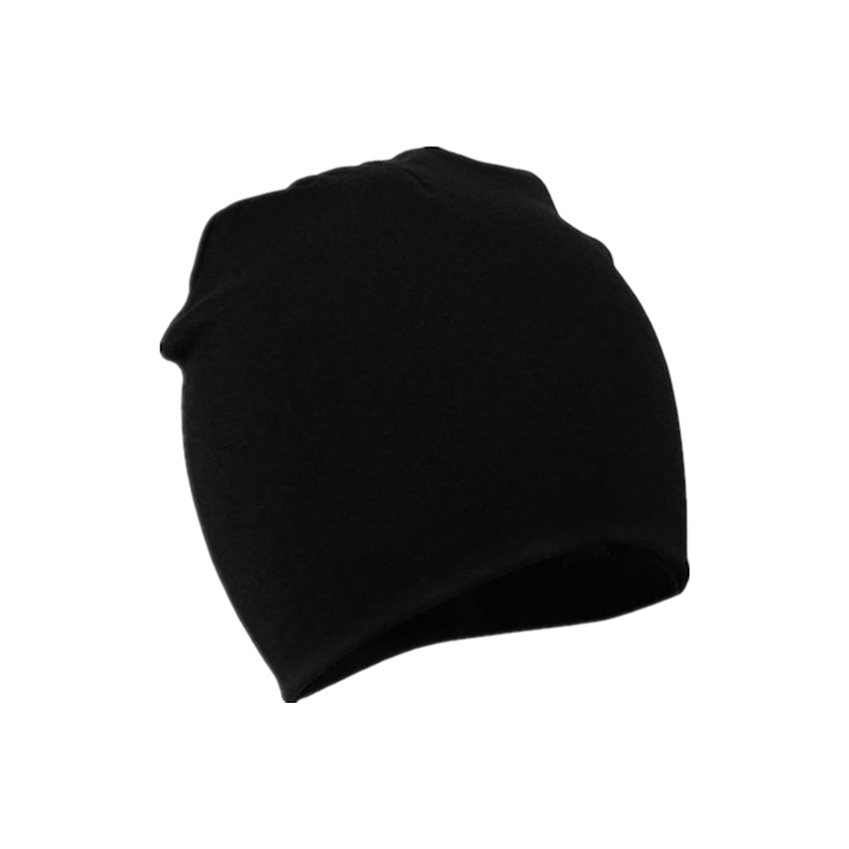 Century Star Cotton Baby Boys Girls Beanie Hat Soft Cute Infant Toddler Kids Beanie Cap Knit Newborn Hats Winter Hat 01Pc Classic Black 0-12 Months