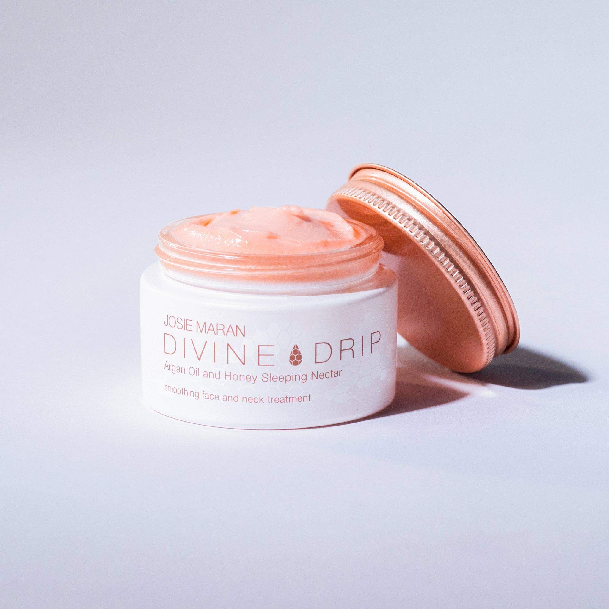 Josie Maran Divine Drip Argan Oil and Honey Sleeping Nectar - Rejuvenates Depleted Skin Making it Beautiful and Bright (45g/1.6oz)