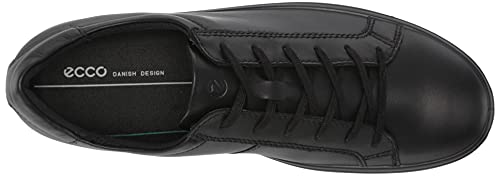 ECCO Women's Soft Classic Sneaker, Black, 9-9.5