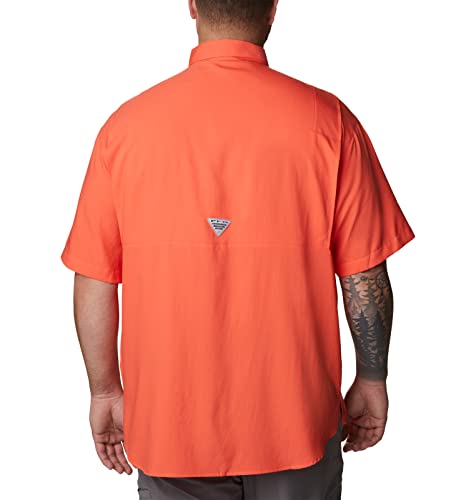 Columbia Men's Standard Tamiami II Short Sleeve Shirt, Corange, Medium