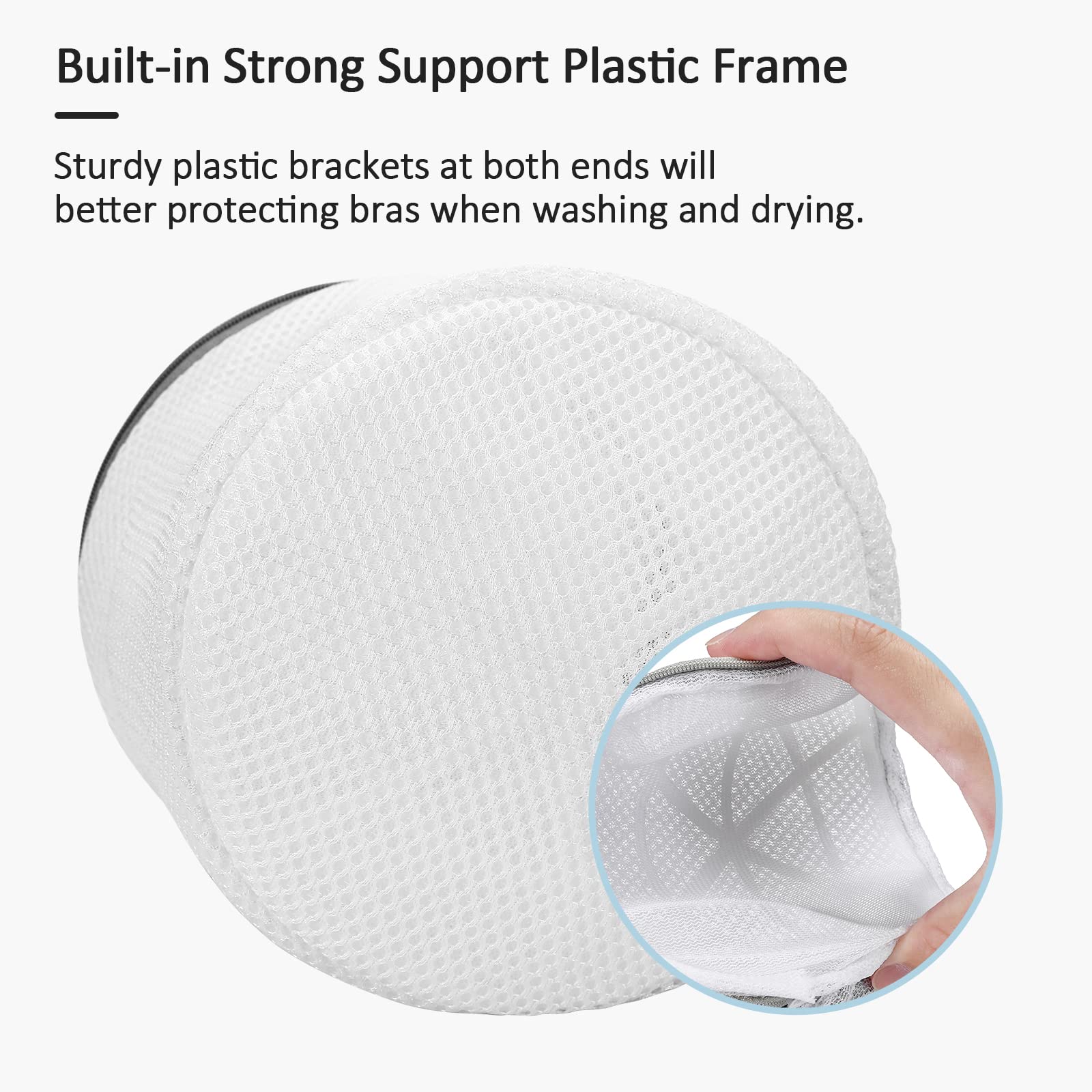 GOGOODA Laundry Mesh Bag Bra Wash Bag for Lingerie, Underwear, Delicates (3 Set)