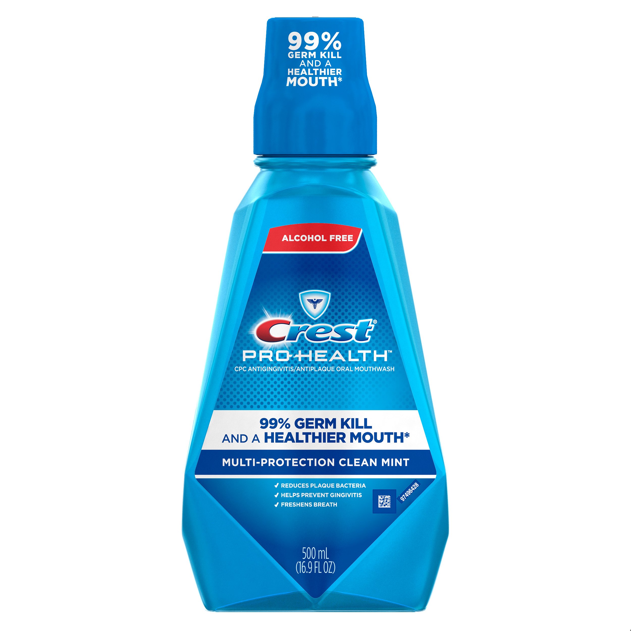 Crest Pro Health Rinse Clean Mint (Alcohol Free), 16.9 oz