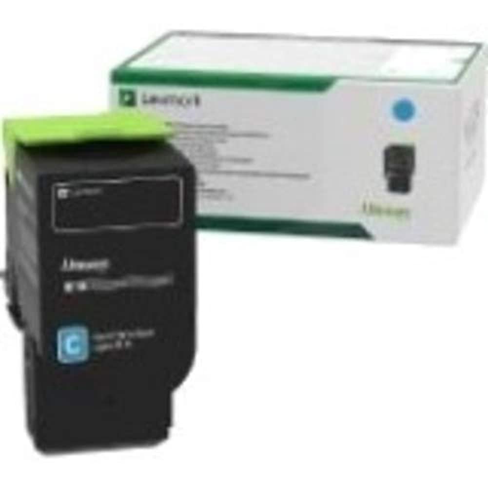 Lexmark 78C00CG TAA-Compliant Cyan Return Program Toner Cartridge Toner