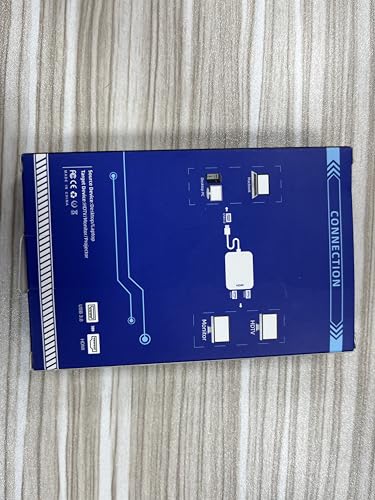 ABLEWE USB to Dual HDMI Adapter, Extend and Mirror Windows and Mac OS Displays