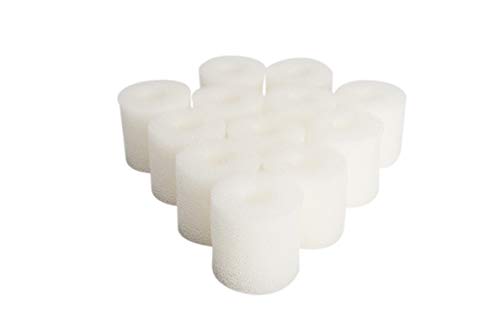 LTWHOME Foam Filter Fit for Eheim 2618080 Cartridges Aquaball 2208-2212/60-180, Biopower 160-240 and Eheim Prefilter 4004320 (Pack of 12)