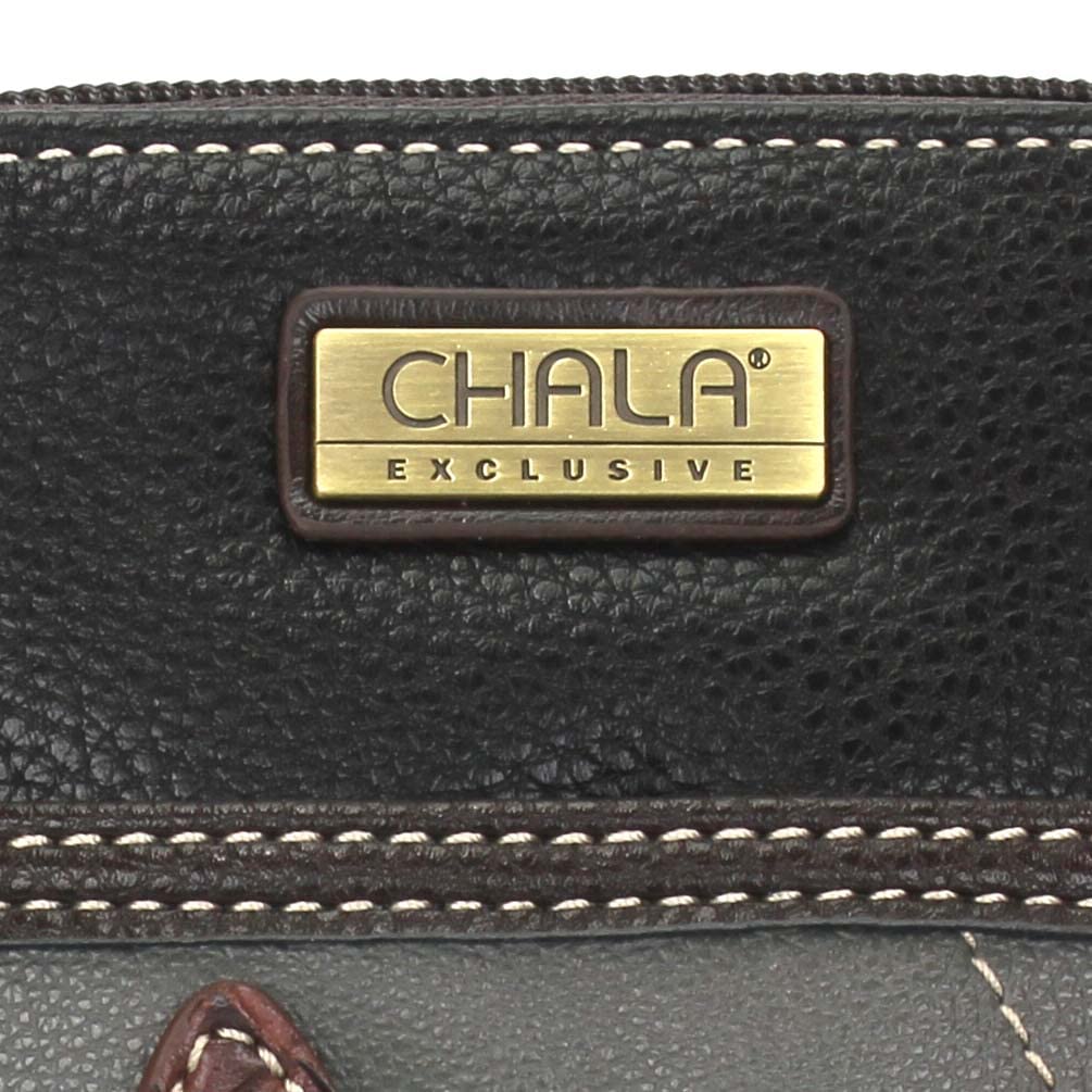 CHALA Crossbody Cell Phone Purse-Women Canvas Multicolor Handbag with Adjustable Strap - Special Edition - Dragonfly - gray