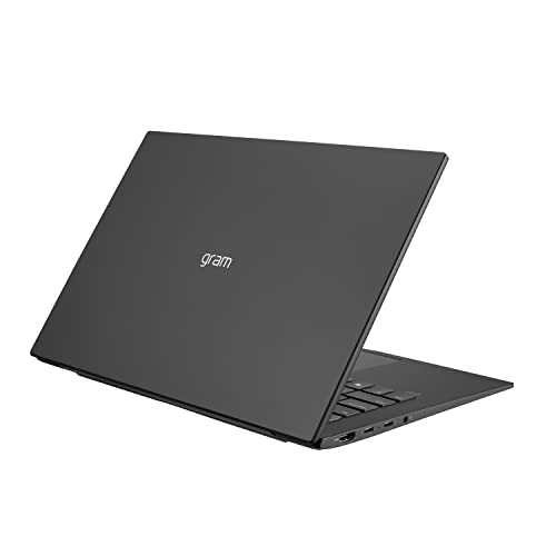 LG Gram (2022) 14Z90Q Ultra Lightweight Laptop, 14" (1920 x 1200) IPS Display, Intel Evo 12th Gen i5 1240P Processor, 16GB LPDDR5, 512GB NVMe SSD, FHD Webcam, WiFi 6E, Thunderbolt 4, Windows 11, Black