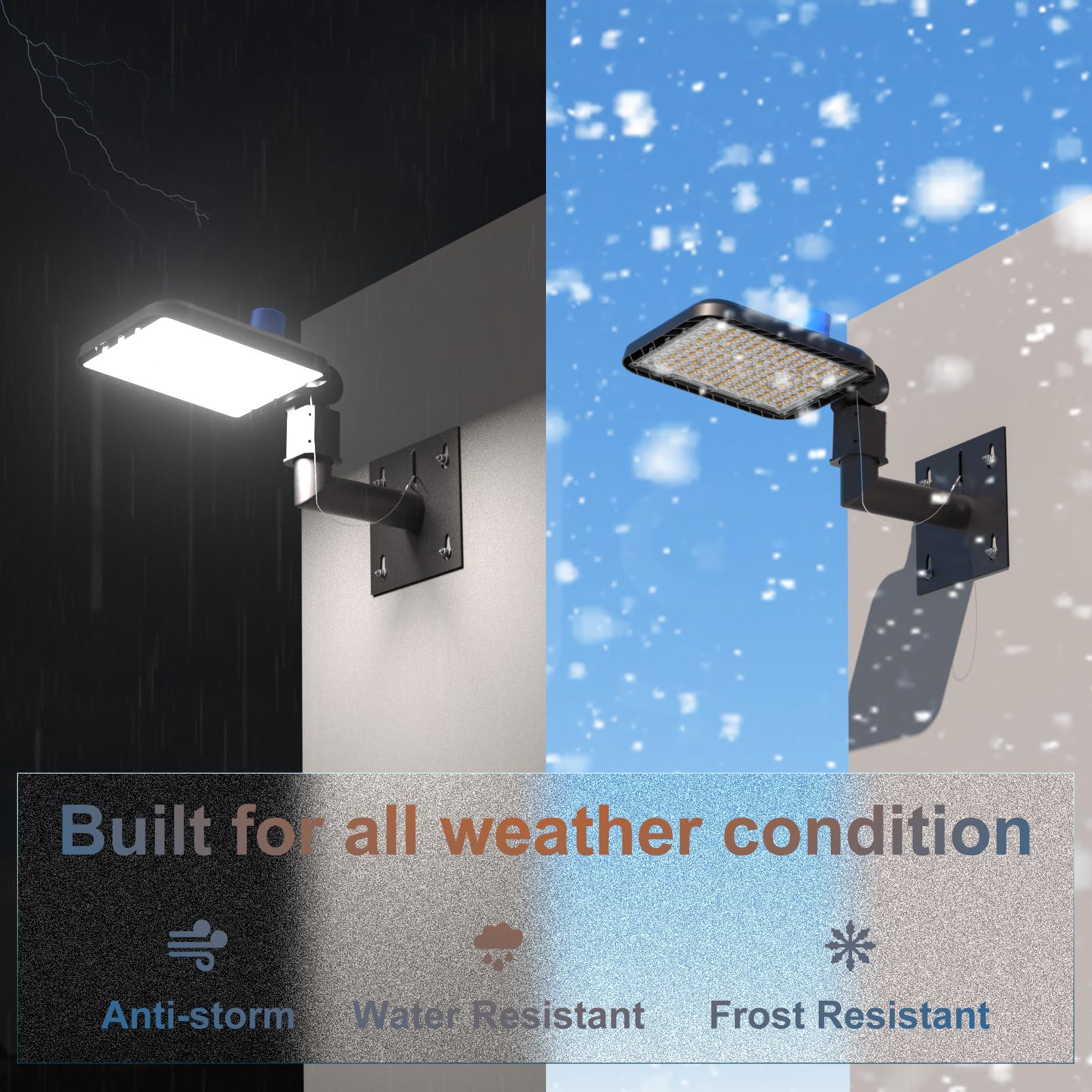 Lightdot Parking Lot Light Wall Mount Bracket 90 Degree, Aluminum Extension Mounting Pole