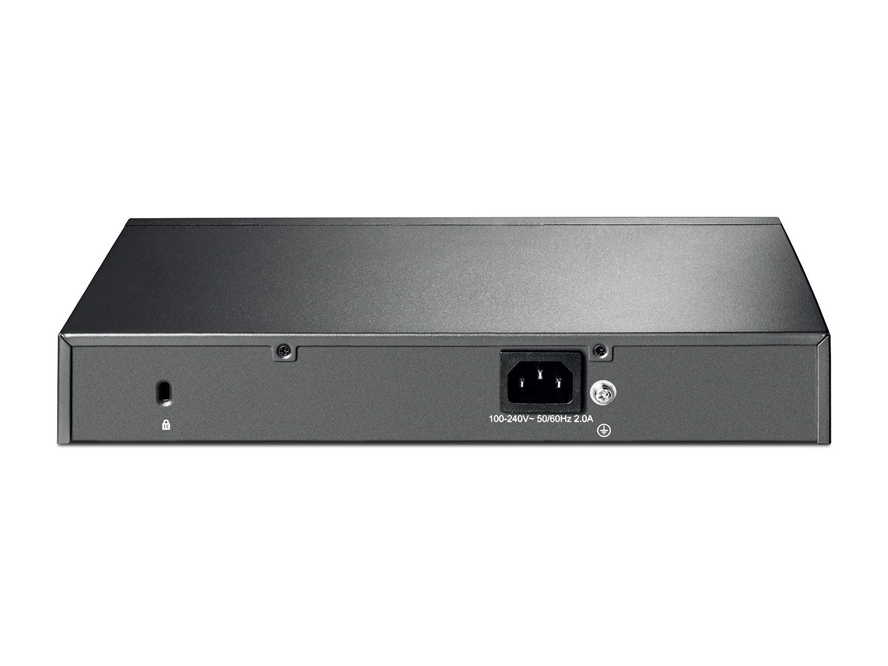 TP-Link 16-Port Gigabit PoE+ Easy Smart Managed Switch with 110W 8-PoE Ports | Unmanaged Plus | Plug and Play | Desktop/Rackmount | Metal | Lifetime (TL-SG1016PE) (Renewed)