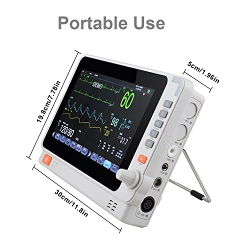 Baciihaw 10 inch Screen Monitor Display Multi Target for Pet Dog Cat Home Animal Vet Portable Use (Ship from USA)