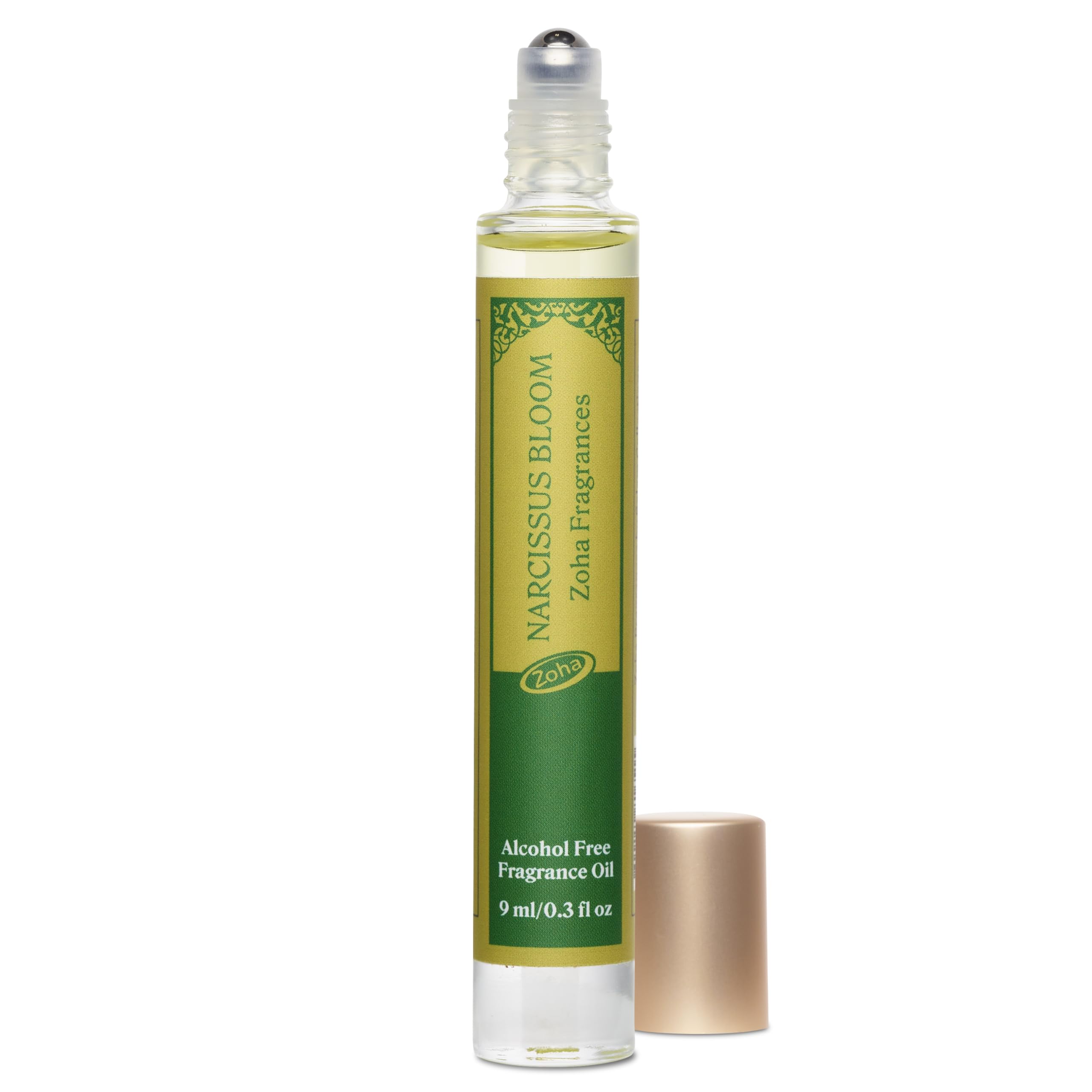 Zoha, Narcissus Bloom Perfume for Women and Men, Alcohol-Free Hypoallergenic Vegan Fragrance Oil Roll-On
