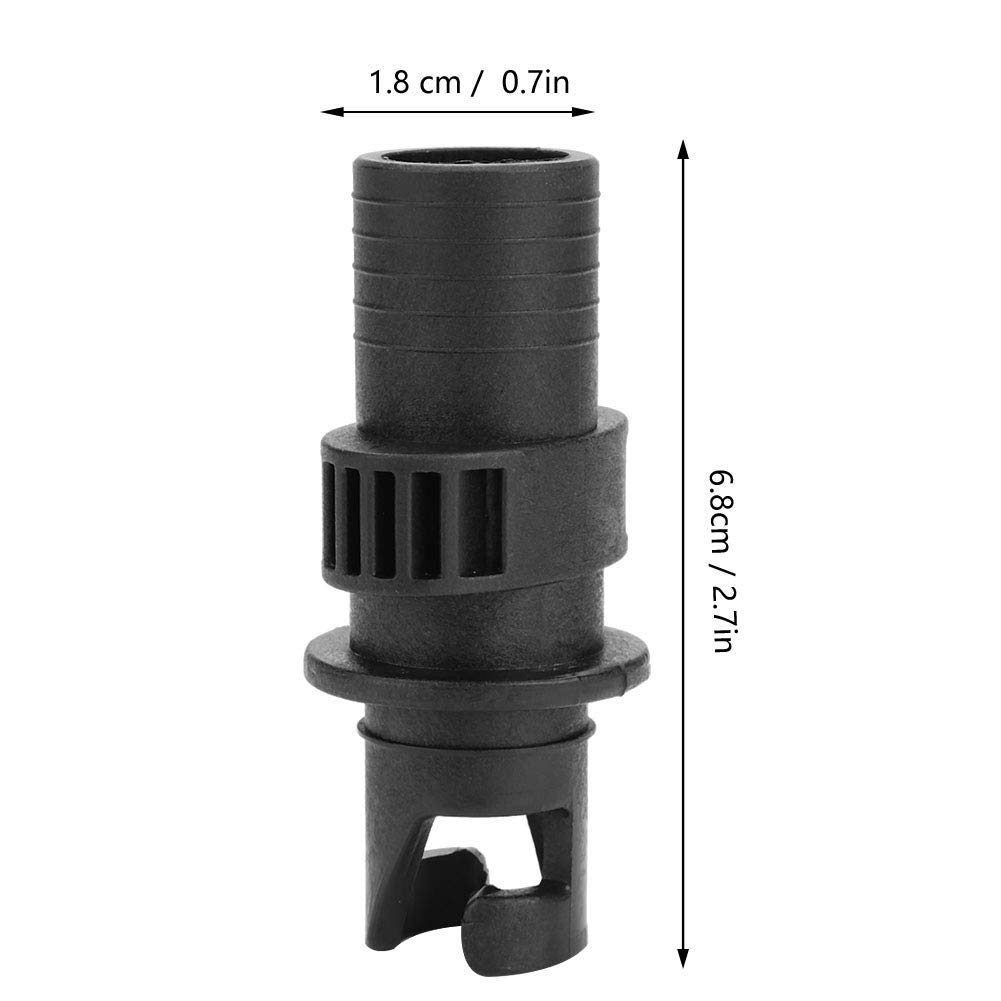 Air Valve,Air Valve Adapter Inflatable Boat Foot Pump Hose Adapter Valve Adapter for Fishing Boat Kayak