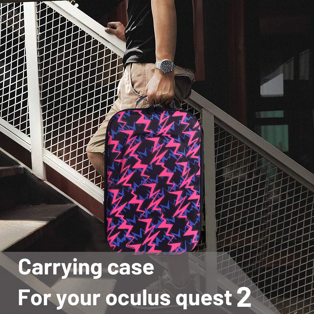 Mayardfun Liphontcta Pinson Hard Travel Case Compatible with Oculus Quest 2 /