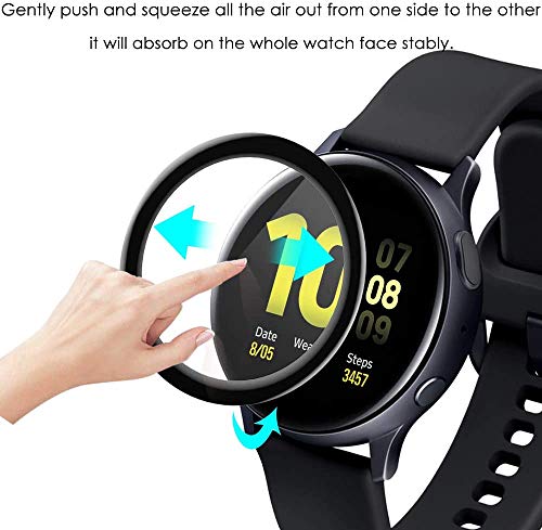 Compatible for Smaiit Smart Watch Screen Protector, [3 Pack] 3D Full Coverage PET Soft Screen Protector Film Compatible with Smaiit Y22 Smart Watch/BANLVS Y22 Smart Watch/A-TGTGA Y22 1.7” Watch/WZWNEER Y20GT Smart Watch (3 PACK)