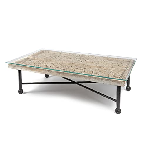 Fab Glass and Mirror Clear Tempered Top 24"x48" Rectangle 1/2" Thick with Flat Edge Radius Corner Replacement Dining, Coffee, Patio Table, Tabletop Protectors by Fab Glass, 24" X 48"