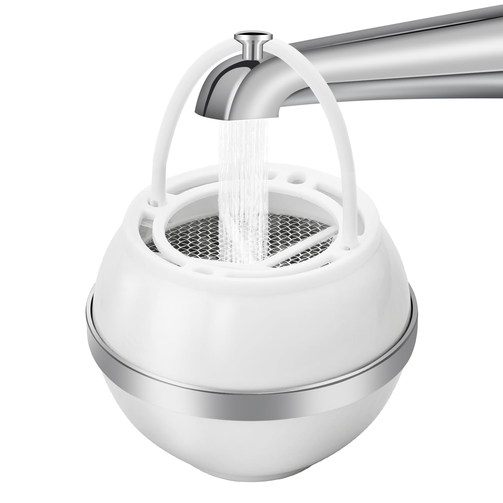 Bath Ball Filter-Bathtub Water Filter Remove Chlorine Improve Water Quality to Softer, Smoother Skin, Shower,BPA Free-2,500 Gallons of Filtration