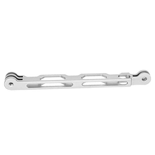 Action Camera Extension Portable Action Camera Tactics Extension Rod CNC Aluminium Alloy Extension Handle Bracket for Gopro(Gray)