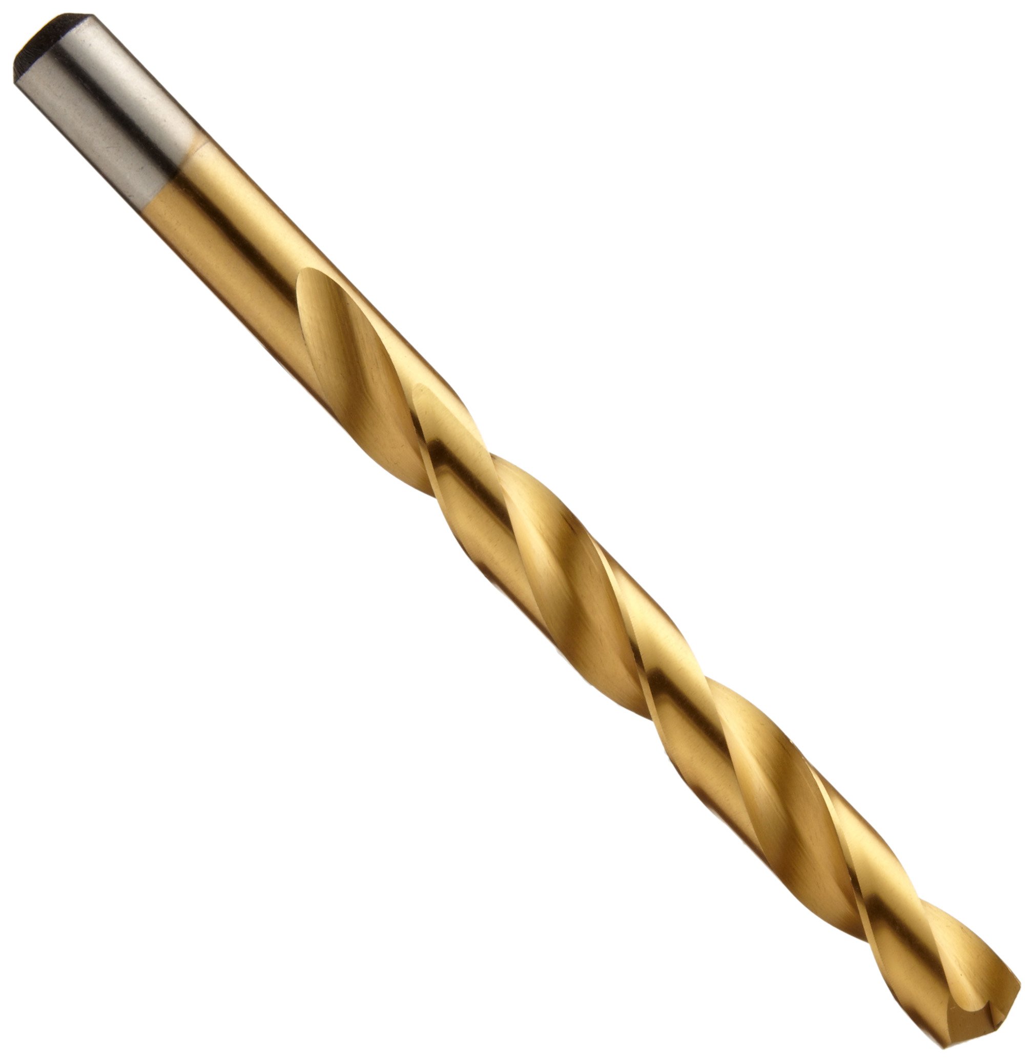Chicago Latrobe 69870 2550 Series Cobalt Steel Jobber Length Drill Bit Set With Metal Case, TiN Coated, 135 Degree Split Point, Inch, 29-piece, 1/16" - 1/2" in 1/64" increments