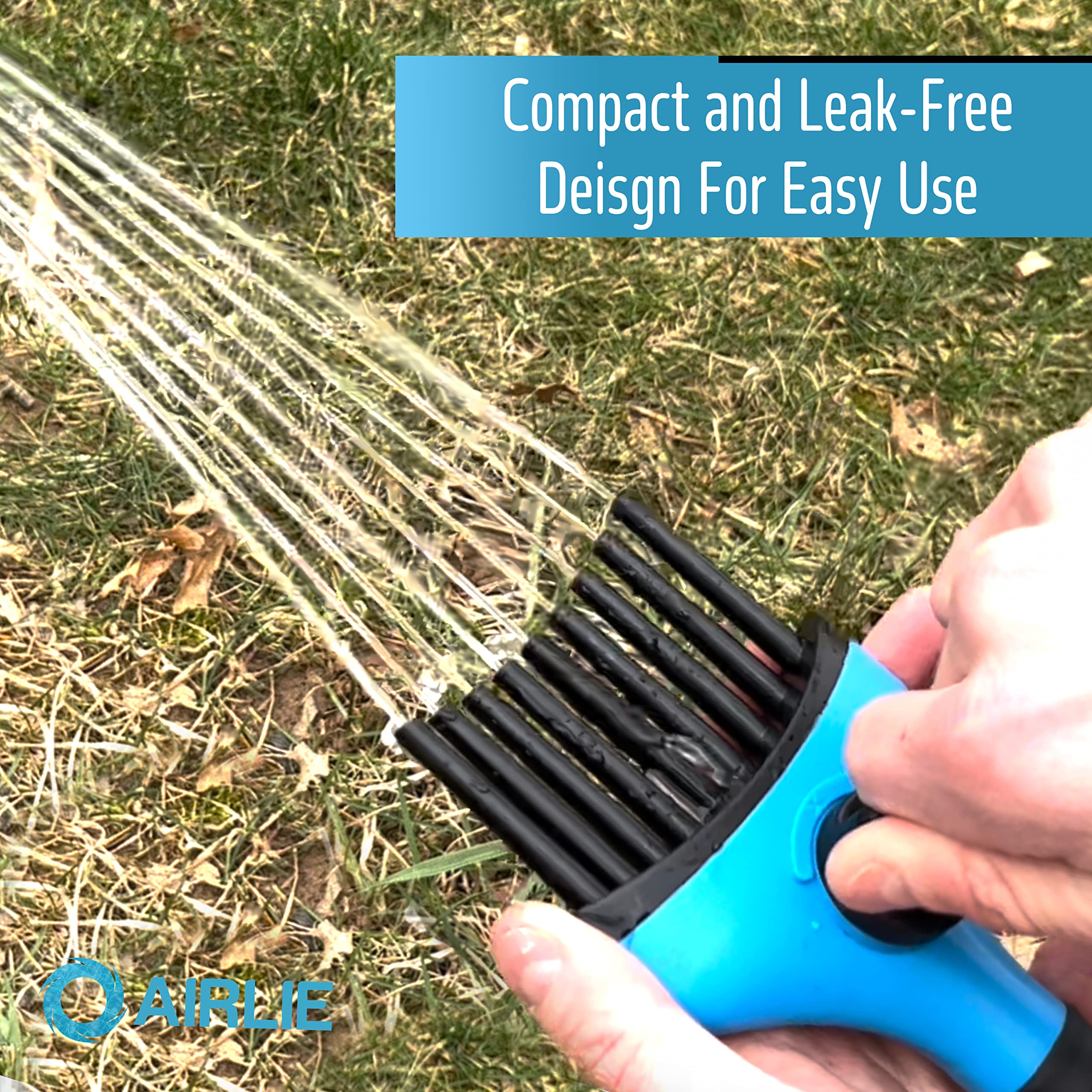 Airlie High Pressure Pool Filter Cleaner, Clean Filters Fast, Dual High Pressure Spray Modes, Dispersed or Direct Options, Durable Construction with Rubber Grip Handle, Sturdy Leak-Free Design