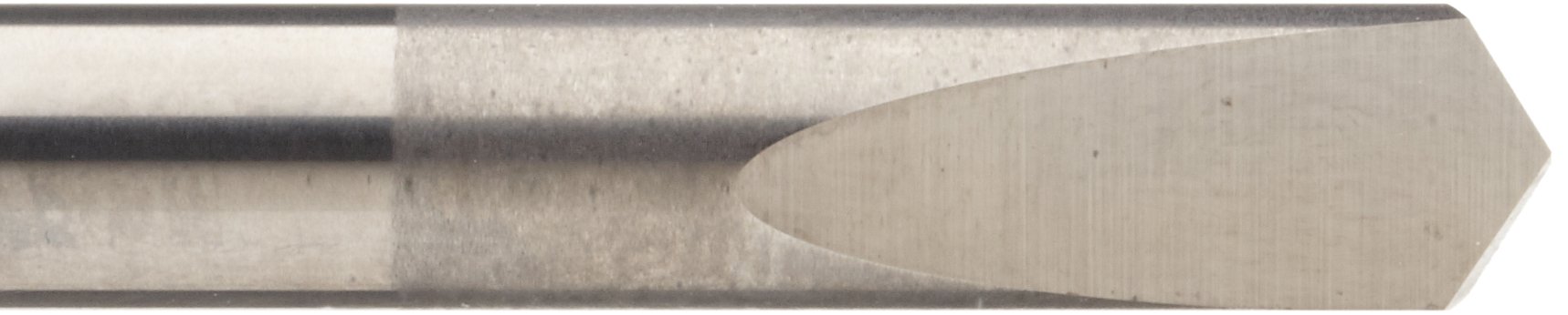 Chicago Latrobe - 78484 780 Solid Carbide Spade Drill Bit, Uncoated (Bright) Finish, Round Shank, 118 Degree Conventional Point, 1/8" Size