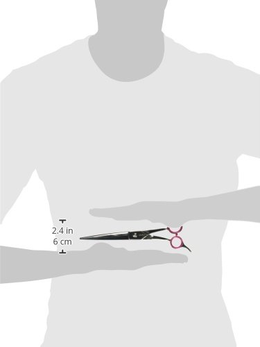 Geib 8 1/2-Inch Stainless Steel Pet Gator Bent Shank Straight Grooming Shear, Small
