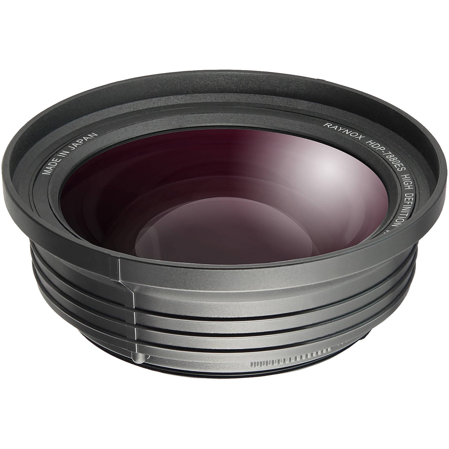 Raynox HDP-7880ES 0.79x Wide-Angle Conversion Lens Compatible to The Latest 4K/HDV Camcorders (55mm-62mm Filter Size)