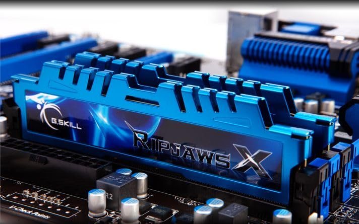 G.SKILL Ripjaws X Series 16GB (2 x 8GB) 240-Pin DDR3 SDRAM DDR3 2400 (PC3 19200) Desktop Memory Model F3-2400C11D-16GXM