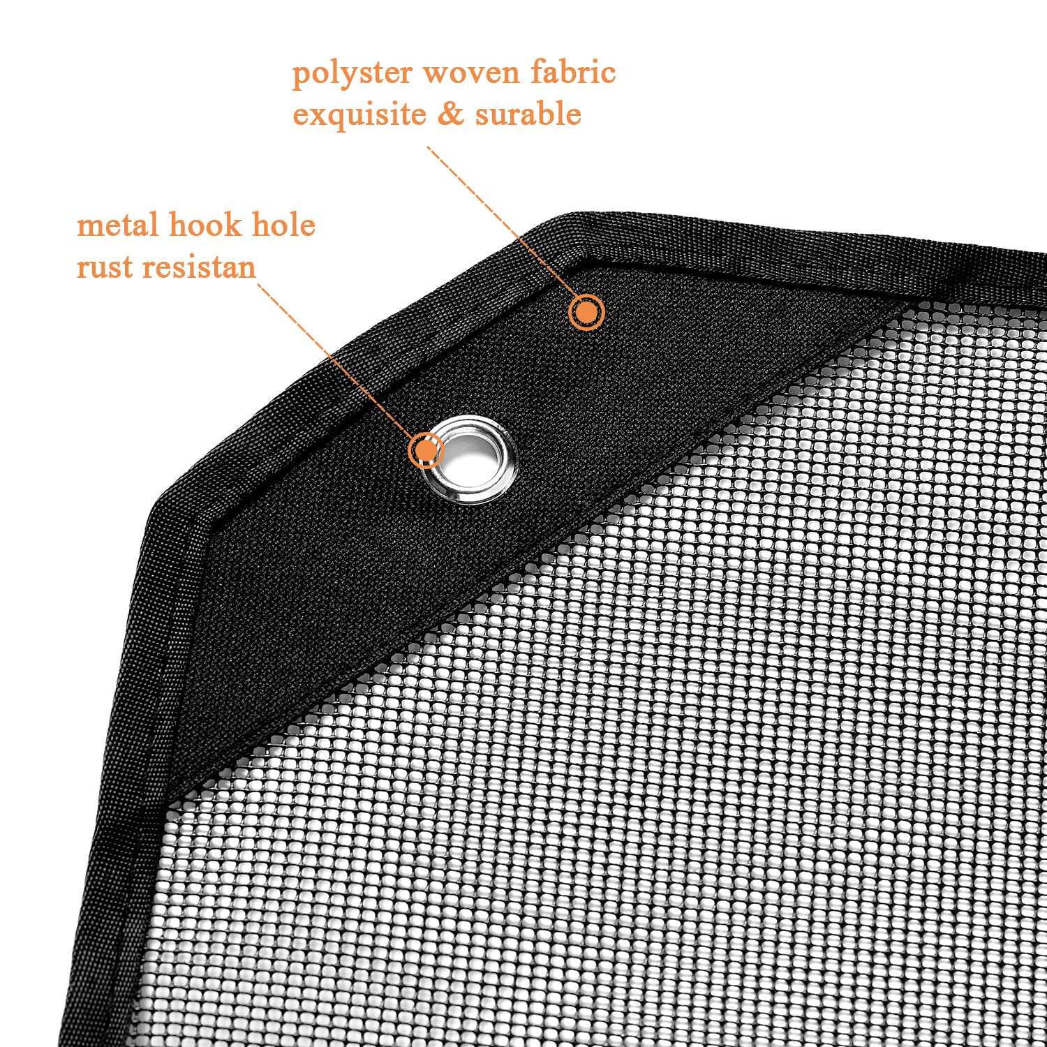 Boyoci Central Air Conditioner Cover for Outside Units, Durable Universal Outdoor AC Cover Defender for All Seasons (Mesh, 36" x 36")