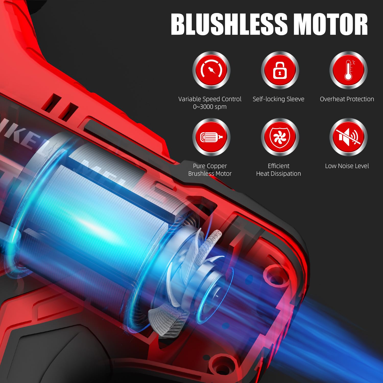 Sawzall Cordless With Battery, Reciprocating Saw With 9 Saw Blades For Wood & Metal, Trees, Pvc Cutting, And Fast Charger/Efficient Cutting 45 Min