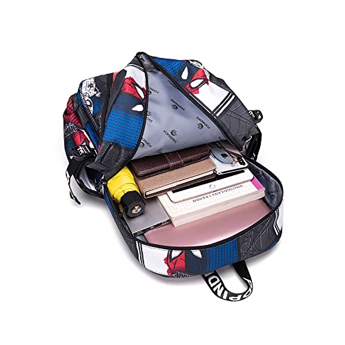 Apxqz Kids Backpack Shark Bookbags Boys Schoolbag laptop Backpack With USB Lightweight Water Resistant(orange red)