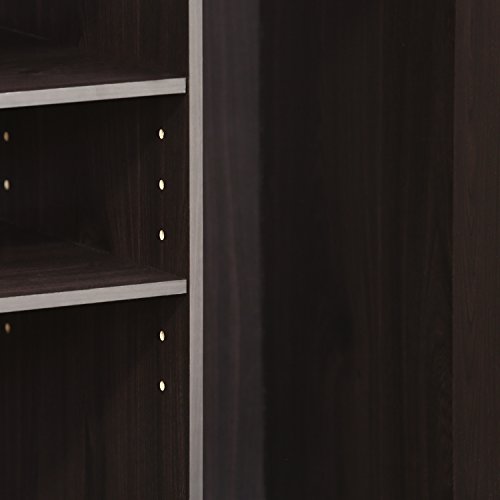 Furinno Econ TV Stand Entertainment Center, Espresso