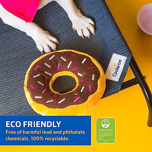 Coolaroo The Original Cooling Elevated Dog Bed, Indoor and Outdoor, Medium, Nutmeg