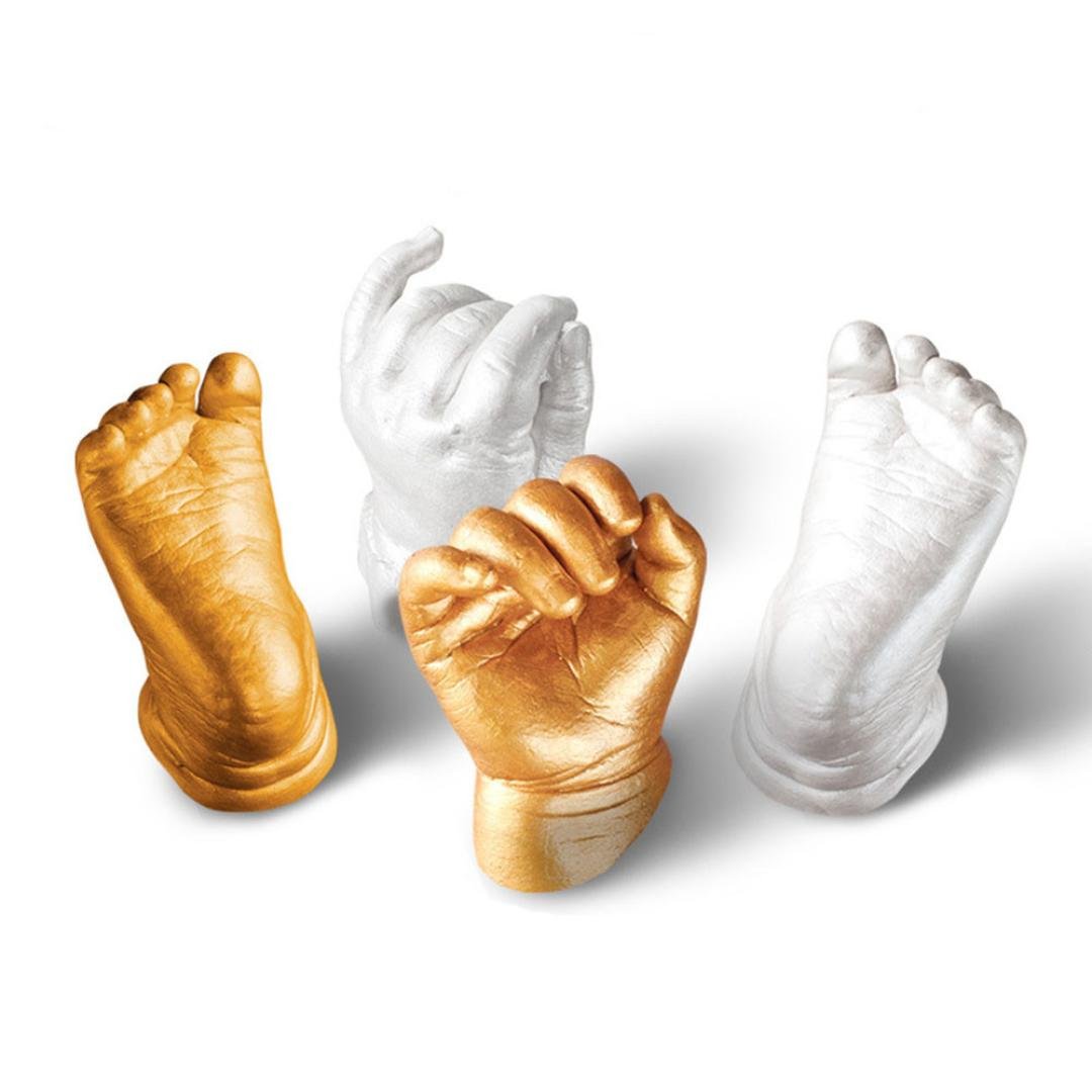 Keepsake Hands DIY Plaster Statue Casting Kit - Cast Baby Hand & Foot