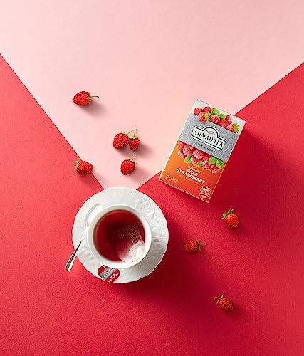 Ahmad Tea English Fruit & Herbal Infusions, Wild Strawberry Refresh Fruit & Herbal Tea