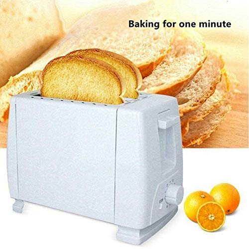 Hovico Toaster 2 Slice,Extra Wide Slot Toasters 2 Slice 6 WHITE Settings and Removable Crumb Tray, Stainless Steel Toasters Breakfast Machine