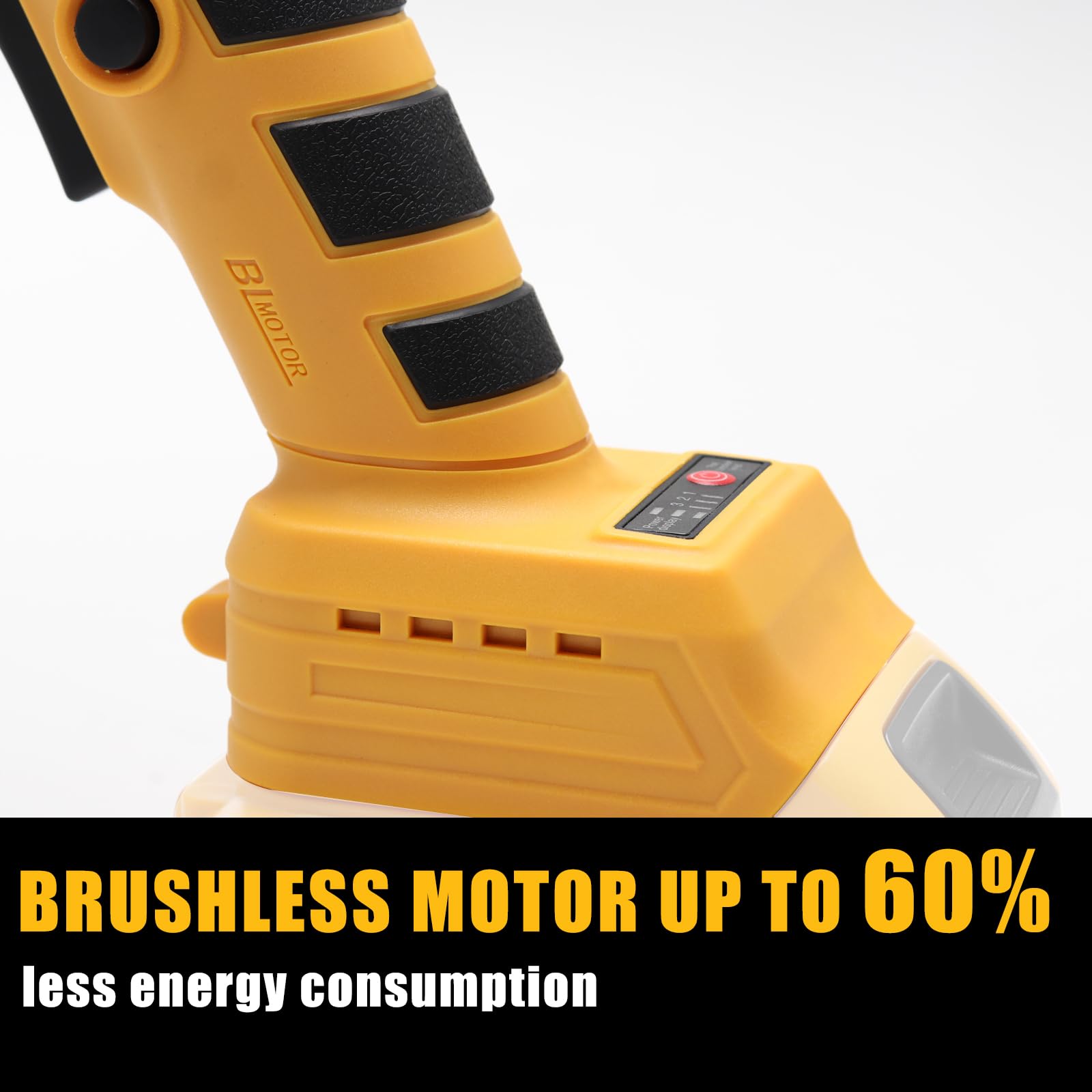 Angle Grinder Compatible with DeWalt 20V MAX Battery, Cordless Angle Grinder, 7000 RPM Brushless Motor, 3 PCS 4-1/2" Blades for Cutting, Griding, Polishing, etc. (Battery NOT Included)