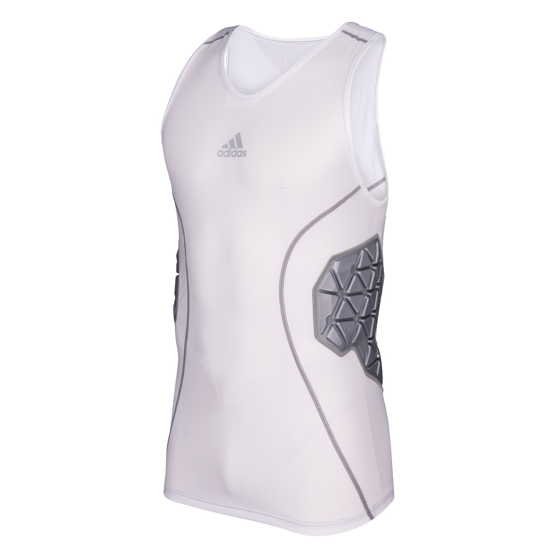 adidas Men's WHT TF IRONSKIN 3 PAD T Size L