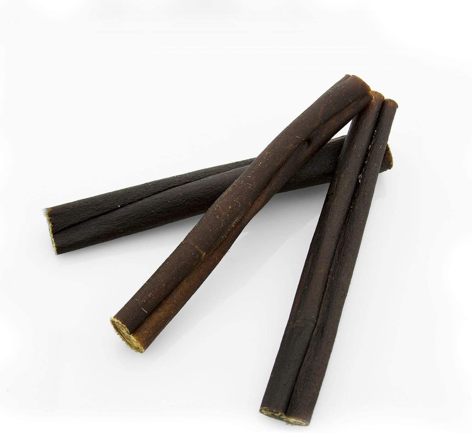Barkworthies 95% Collagen Beef Sticks for Dogs - 2 Pack Odor Free Bully Sticks 6 inch - Grain Free, Rawhide Free, Natural Dog Chews for Puppy Teething, Dog Training, and Aggressive Chewer & E-Book