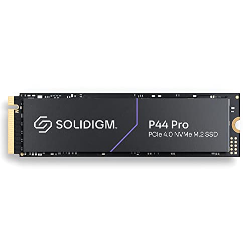 Solidime Solidigm Internal SSD P44 Pro Read Speed: 7 GB/s (Max), High Speed NVMe PS5 Support, 2TB/ (SSDPFKKW020X7X1 /A)