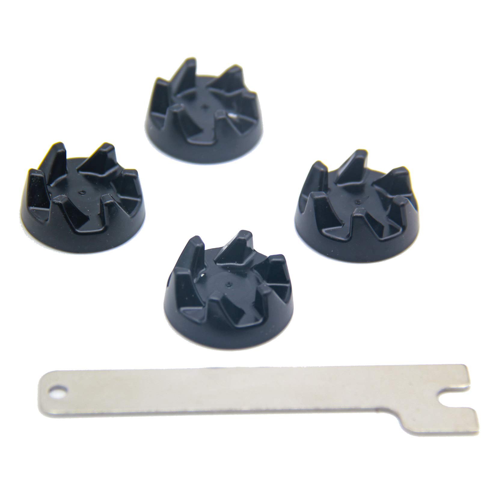 9704230 Blender Coupler 4Packs with 1 Spanner Kit Replacement for Kitchenaid Blender Replacement Parts WP9704230VP WP9704230 KSB5WH KSB5WH4 KSB5 KSB3 Driver PS11746921 AP6013694 AP2930430 PS401661