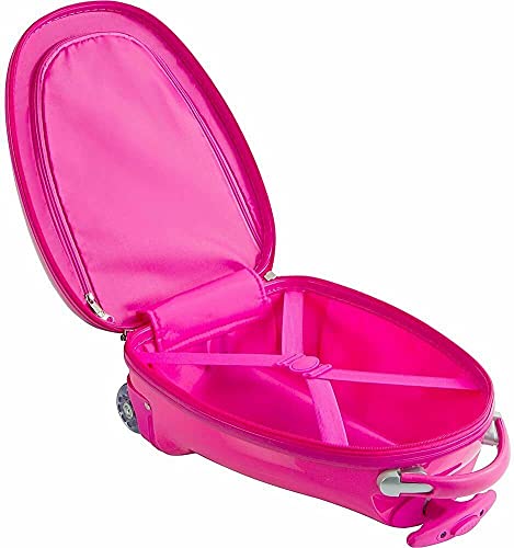 Heys Dora Hardside Girls Egg Shaped Wheeled Rolling 18 Inch Luggage for Kids