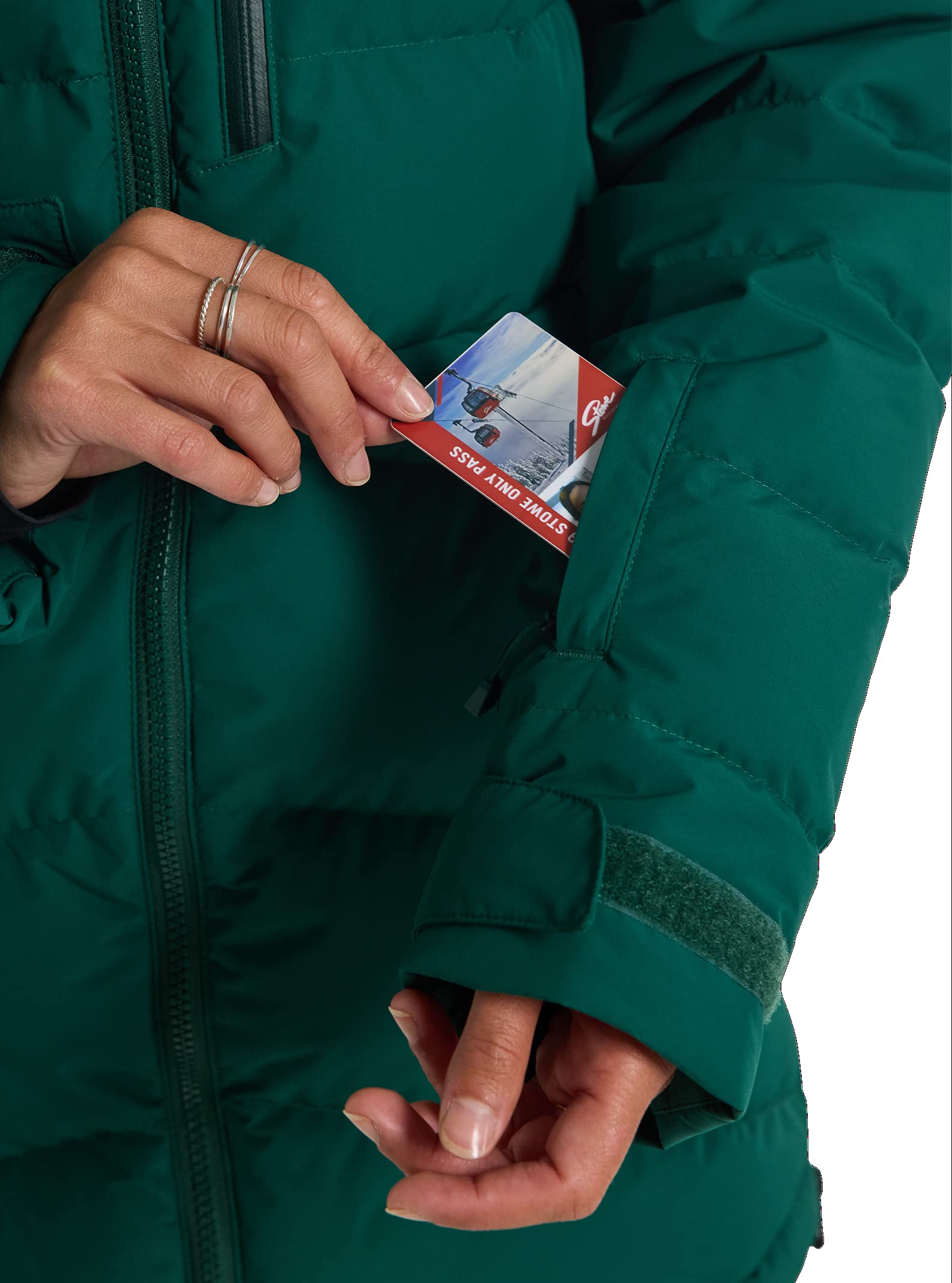 Burton Women's Standard Loyll Down Jacket, Botanical Garden, Small
