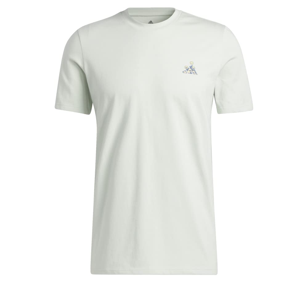 adidas Optimoticons Graphic Tee Men's, Green, Size S