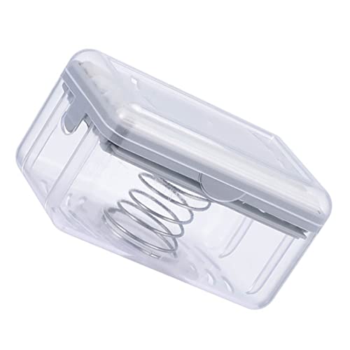 Alipis Box soap Box bar soap Dish soap Dispenser Bag Kitchen soap Dispenser soap bar Holder soap Tray Laundry soap containers Plastic Container pp Multifunction Suitcase Travel