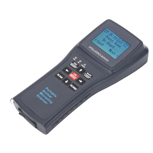 Animal Microchip Tag Scanner Advanced ID Reader Long Range Handheld Pet Chip ID Scanner for Animal Shelter (#1)