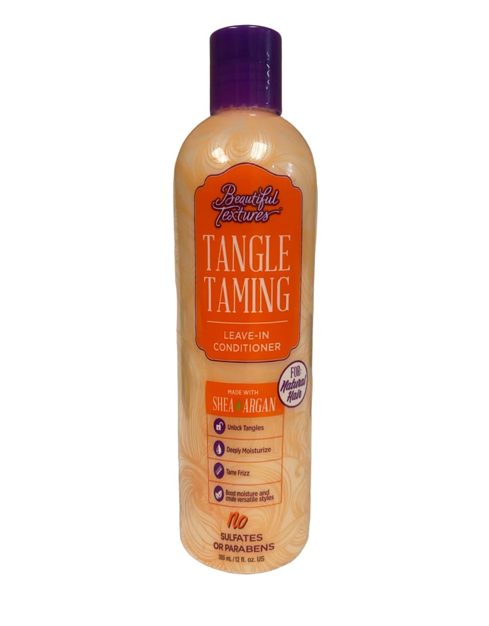 Beautiful Textures Tangle Taming Leave-In Conditioner, 12 oz (Pack of 4)