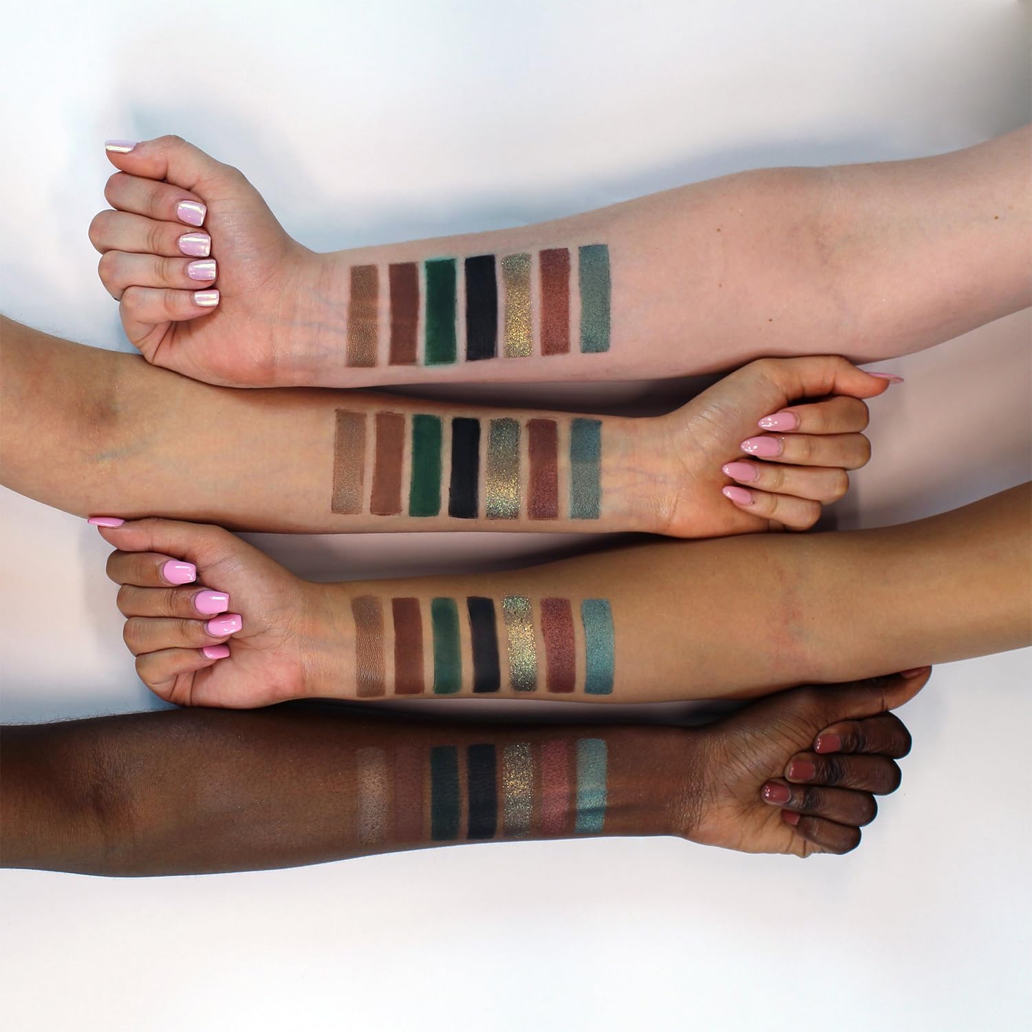 Profusion Cosmetics 21 Shade Eyeshadow Palette Collection & Brush, Chocolates