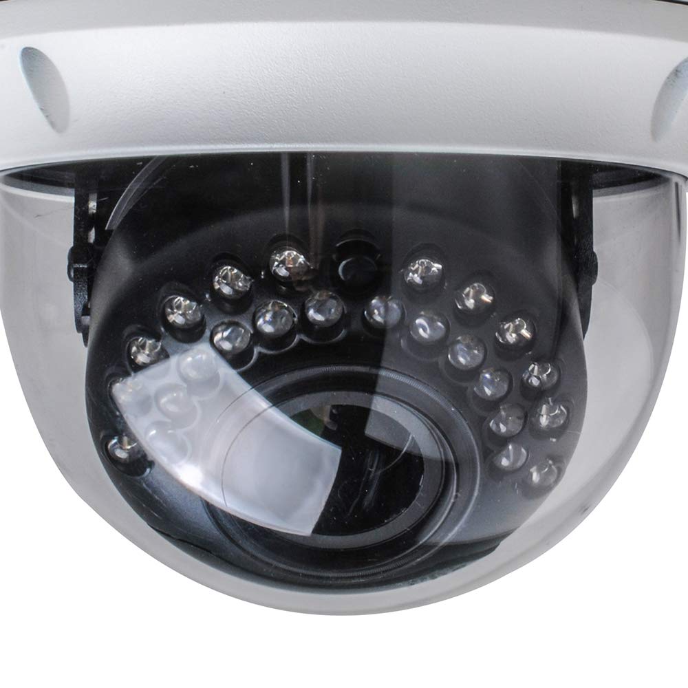 GAWKER G1083PDIR Dome CCTV Security Camera, 1080P HD-TVI/AHD/CVI and CVBS(Default) Video Out switchable, True Day&Night, IP66 Vandal Proof, 2.8-12mm Lens, IR Smart, DC12V/AC24V.