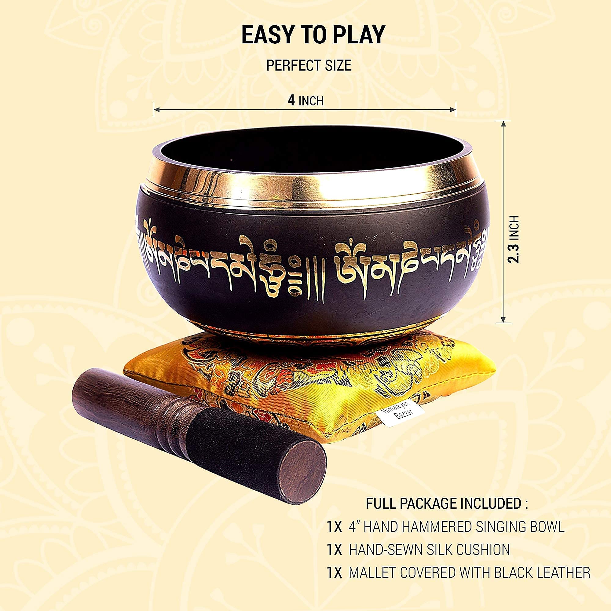 Beautiful Tibetan Singing Bowls Bundle from Himalayan Bazaar